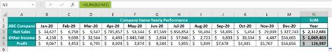 Excel Group Sum How To Use Formula Errors And Examples