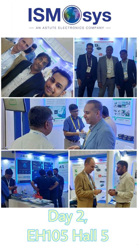 another productive day at electronica india incase you missed you can… rishab singla