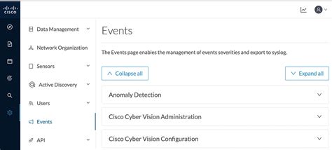 Cisco Cyber Vision Syslog Notification Format Configuration Guide Syslog Configuration Cisco