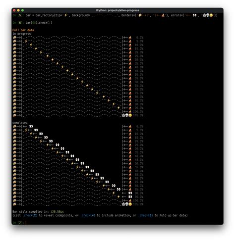 github rsalmei alive progress a new kind of progress bar with real time throughput eta and