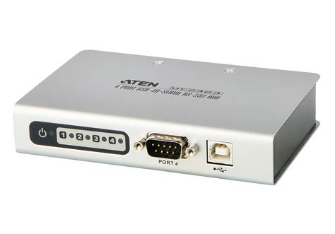 4 Port USB To RS 232 Hub UC2324 ATEN Converters ATEN Belgium English