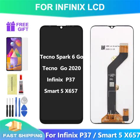 Tft Lcd For Tecno Spark 6 Go 2020 2021 2022 2023 2024 Smart 5 X657