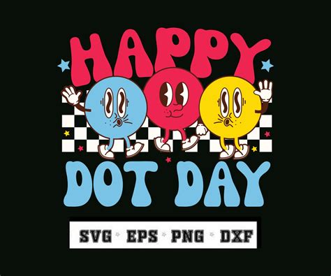 Happy Dot Day Svg Funny Polka Dot Baseballhandballfootballsoccerbasketball Lover Player Svg
