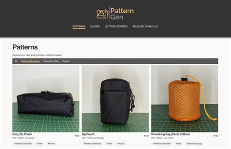 Guide Getting Started Using Pattern Generators Patterngen