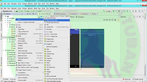 MEMBUAT MENU NAVIGATION DRAWER DI ANDROID STUDIO DAN JUGA BISA PINDAH KE ACTIVITY LAIN SAAT DIKLIK