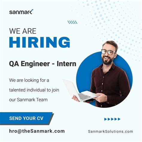 sanmark solutions on linkedin hiring qaengineer
