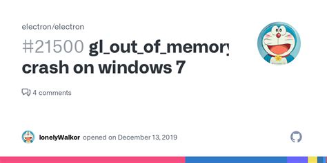 Gl Out Of Memory Crash On Windows Issue Electron Electron Github