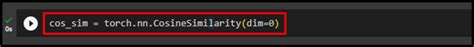 How To Calculate Cosine Similarity Between Two Tensors In Pytorch