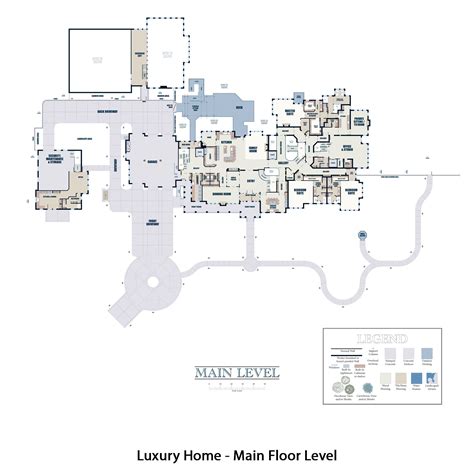 Luxury Mega Mansion Floor Plans