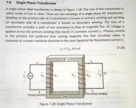 SOLUTION Single Phase Transformer Notes Studypool