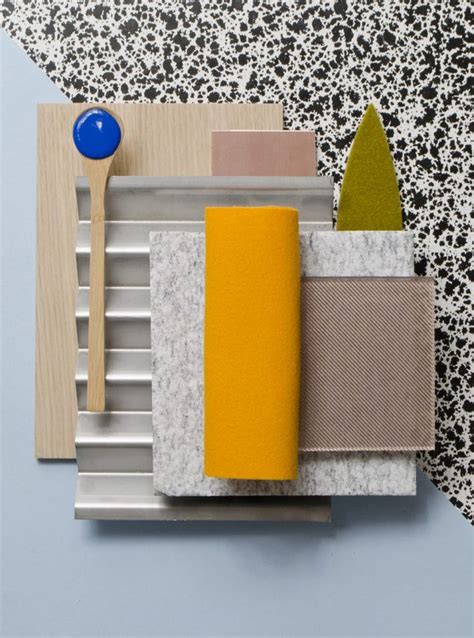 Discover The Best Material Mood Boards For Design Inspiration Material Palette Material Board