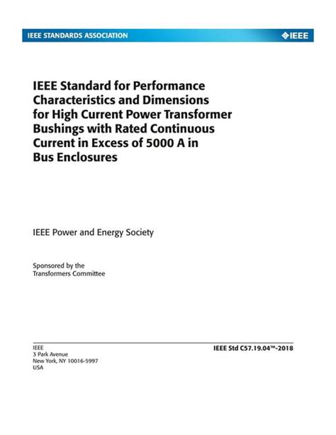 Ieee Sa Standards Store Ieee C57 12 00 2021