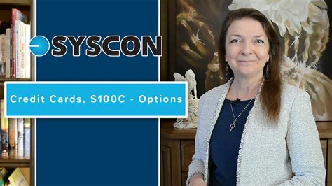 Credit Cards S100c Options Youtube