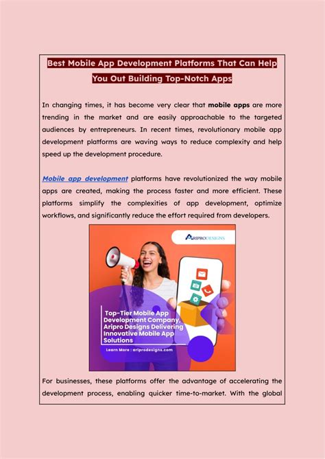Ppt Best Mobile App Development Platforms That Can Help You Out
