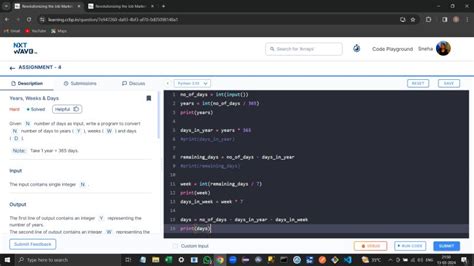 sneha c george on linkedin day22 30daysofcodechallenge python