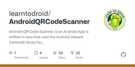 Github Learntodroid Androidqrcodescanner Android Qr Code Scanner Is An Android App Is Written