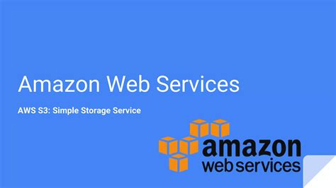 Aws Simple Storage Service S3 Pptx