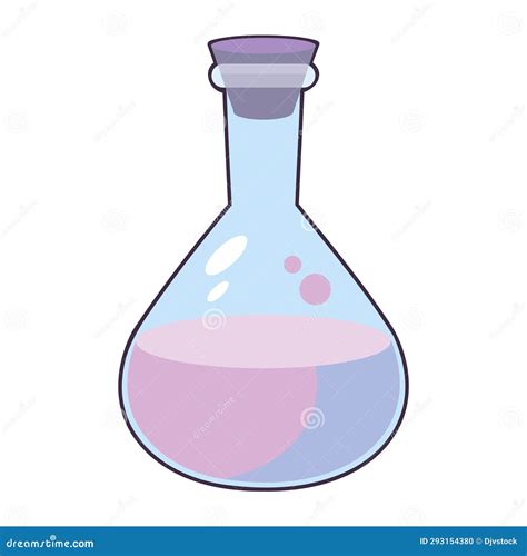 Laboratory Experiment Flask Stock Illustration Illustration Of Bottle Biology 293154380