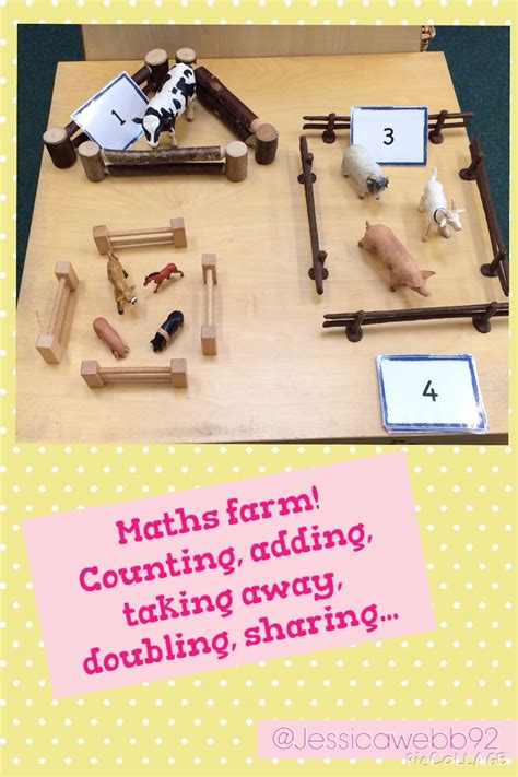 Maths Farm Can Be Used For Counting Adding Taking Away Doubling Sharing Maths Eyfs Eyfs
