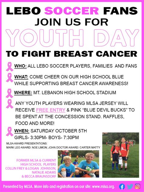 Mt Lebanon Soccer Association Home