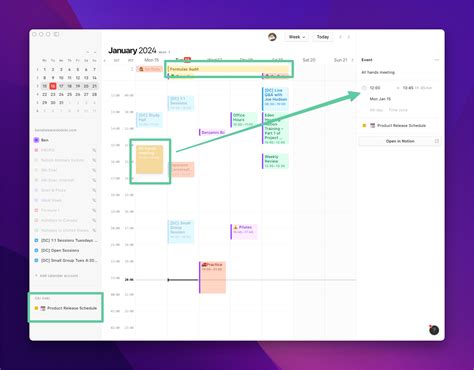 syncing notion calendar event views with notion calendar — notion mastery