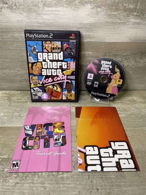Ps2 Grand Theft Auto Vice City Sony Playstation 2 Complet Avec Manuel