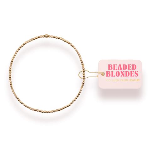 14k Gold Filled Beaded Bracelets Beaded Blondes