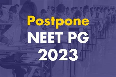 Postpone Neet Pg 2023 Agitating Doctors To Move Court After Health