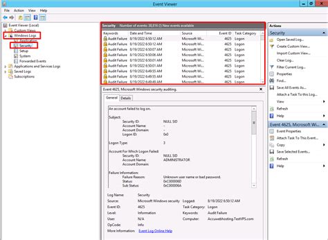 How Do You Check Logs For Failed Rdp Login Attempts Windows Vps