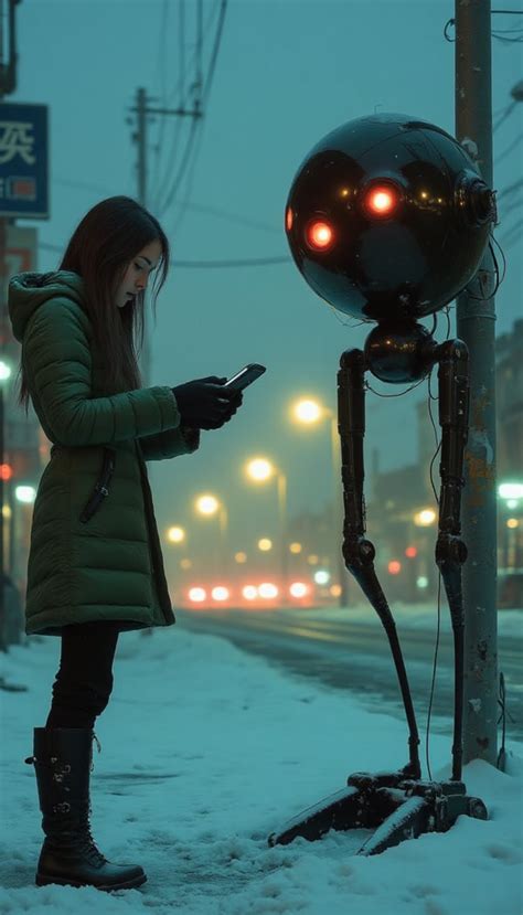 Robotic Future Tensor Art