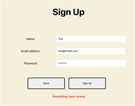 Creating A Blogging App Using React Part 2 User Sign Up Envato Tuts