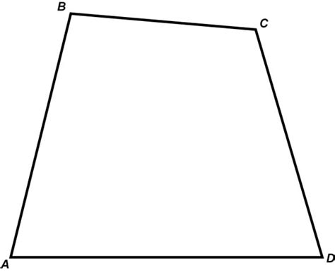 Math Clip Art Geometry Concepts Quadrilaterals Generic Quadrilateral