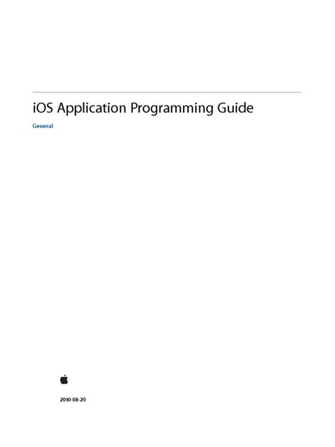 iphone app programming guide pdf