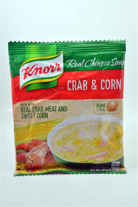 Knorr Real Chinese Soup Crab And Corn Flavor In Manila Philippines