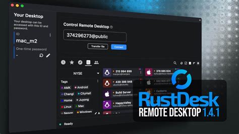 Rustdesk 141 Remote Desktop Adds Terminal And Stylus Support