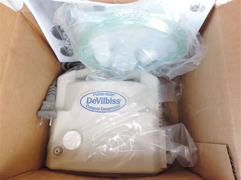 New Devilbiss 3655d Pulmo Aide Compact Compressor Nebulizer New Nebulizer For Sale Dotmed