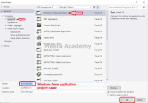 Start With C Windows Forms Application
