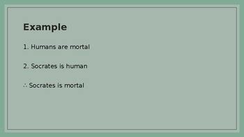 Transforming Arguments Into Standard Form By History Skills Online