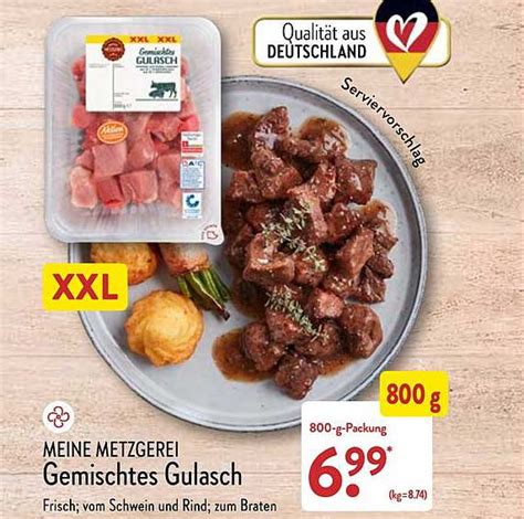 Meine Metzgerei Gemischtes Gulasch Angebot Bei Aldi Nord 1prospekte De