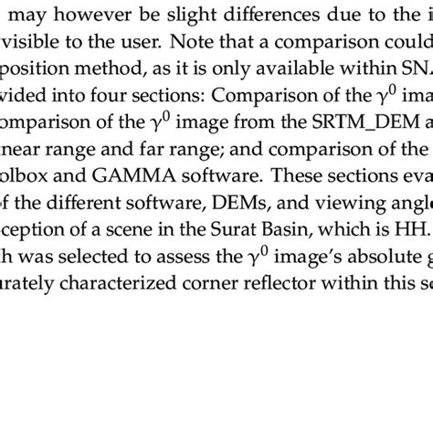 Sentinel 1 Ground Range Detected Grd Images Used For Comparison Of