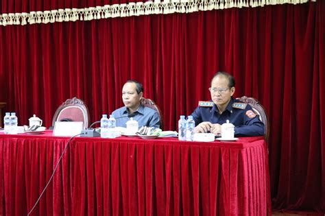 ກອງປະຊຸມປະເມີນໜ່ວຍພັກປອດໃສ ເຂັ້ມແຂງ ໜັກແໜ້ນ ຂອງໜ່ວຍພັກຮາກຖານ ນັກສຶກສາ ປະລິນຍາໂທ ຮຸ່ນທີ Xvii