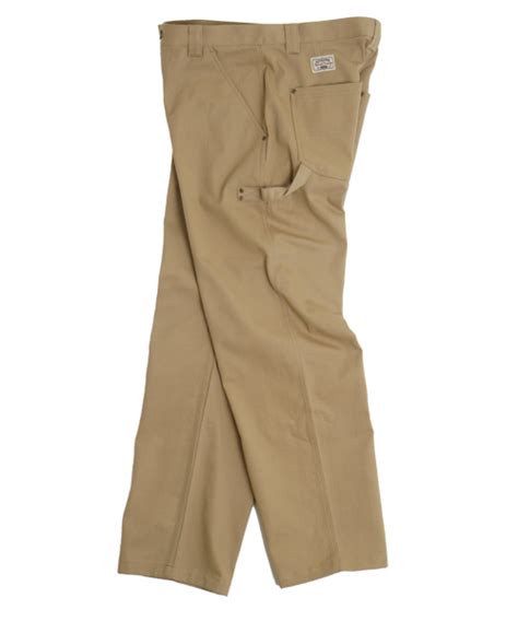 Outsidefrog아웃사이드프로그 실시간 인기 스타일 레귤러핏 카펜터 팬츠 베이지 온더룩