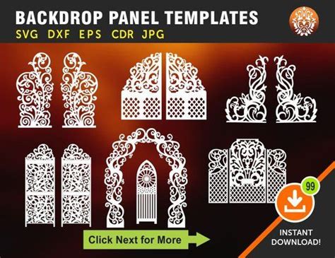 Backdrop Styrofoam Wedding Decorations