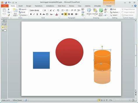 How To Align Objects In Powerpoint 2010 Using The New Smart Guide Feature Youtube