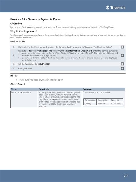 Exercise 15 Generate Dynamic Dates Pdf