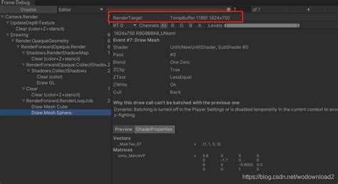 Unity——onrenderimage深度解读 Csdn博客