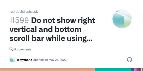 Do Not Show Right Vertical And Bottom Scroll Bar While Using Fullscreen