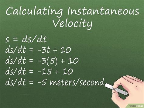 How To Calculate Instantaneous Velocity