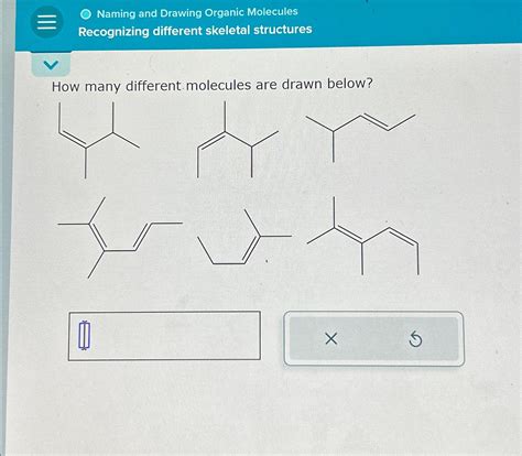 solved naming and drawing organic moleculesrecognizing