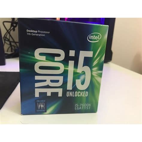 intel core i5-7600K 7th gen Processor | Shopee Malaysia